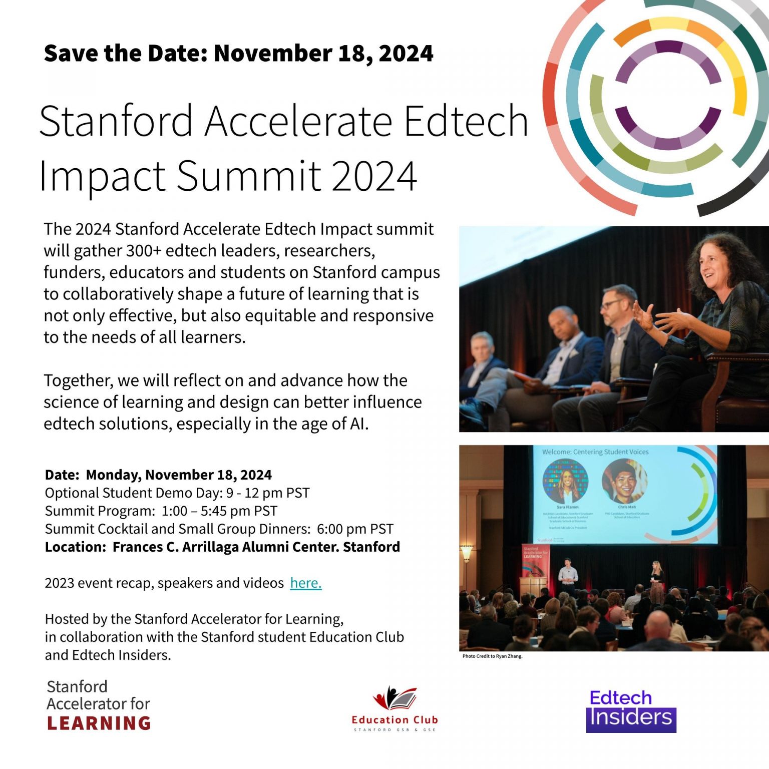 ICB Speaks: Stanford Accelerate Edtech Impact Summit 2024 - UNCF ICB
